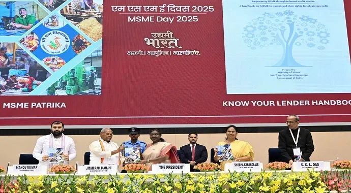 President of India Launches ODR Portal on MSME Day 2025 to Resolve ...